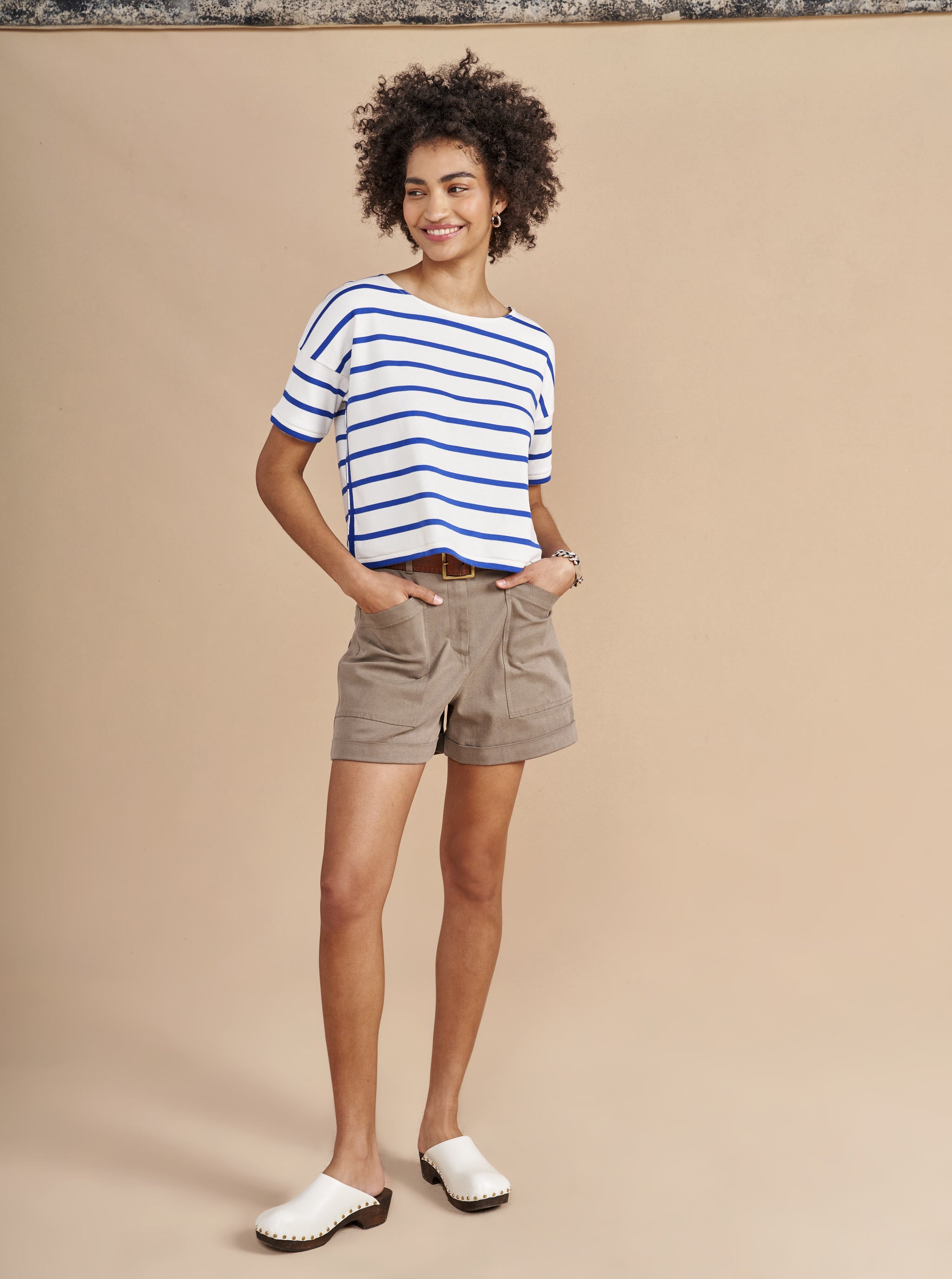 Breton Short Sleeve Tee – La Ligne